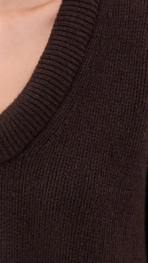 REFORMATION Jonie Cashmere Oversized Scoop Neck Sweater