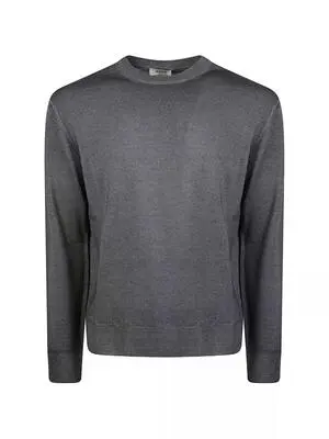 Altea Crew-neck Wool Sweater - Grey