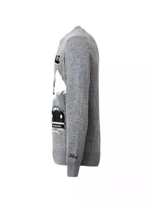 MC2 SAINT BARTH Heron Courma Intarsia-knit Sweater