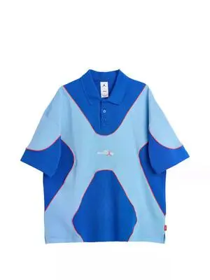 JORDAN X Awake Ny Colour-block Polo Shirt