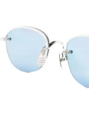 Thom Browne Rimless Round-frame Sunglasses