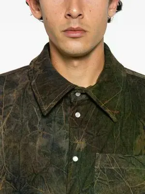 Séfr Overdyed Button-down Shirt