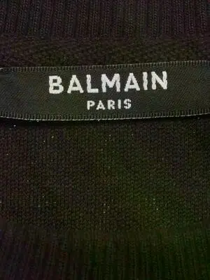 Balmain Monogram Intarsia Sweater