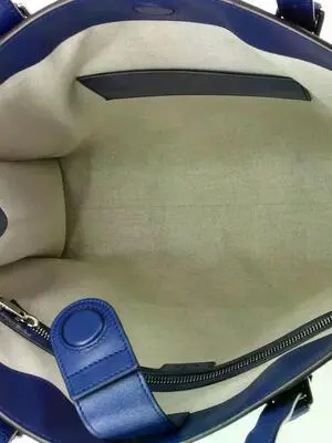 Gucci Gg Embossed Perforated Leather Medium Tote Bag
