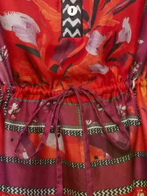 Diane Von Furstenberg Chrystie Printed Silk Dress
