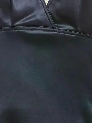 Burberry Collared Satin Dress