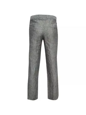 BOSS Pinstripe Straight-leg Trousers