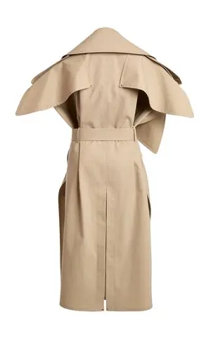 Givenchy Sleeveless Cotton Trench Coat