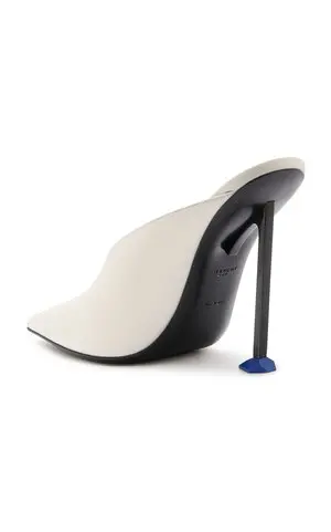 Givenchy Boudoir Pointy Mules - White