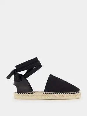 CHRISTIAN LOUBOUTIN Nanou Lace Cl Espadrilles - Black