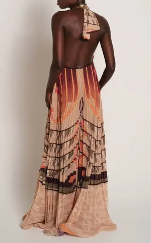 Johanna Ortiz Domingo Adino Twill Maxi Dress