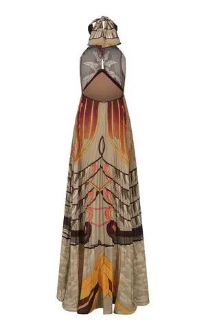 Johanna Ortiz Domingo Adino Twill Maxi Dress