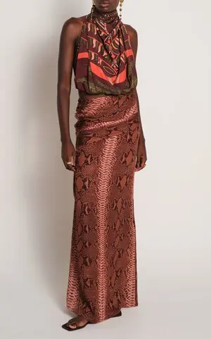 Johanna Ortiz Highland Charms Silk Top
