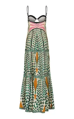 Johanna Ortiz Enlightened Sailor Linen Maxi Dress