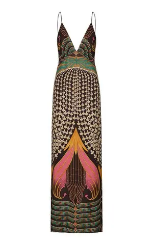 Johanna Ortiz Salento Soul Silk Maxi Dress