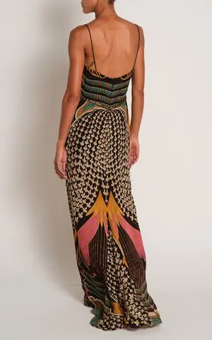 Johanna Ortiz Salento Soul Silk Maxi Dress