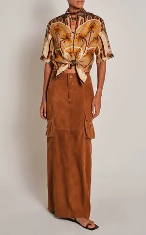 Johanna Ortiz Taveling The Caribbean Linen Shirt