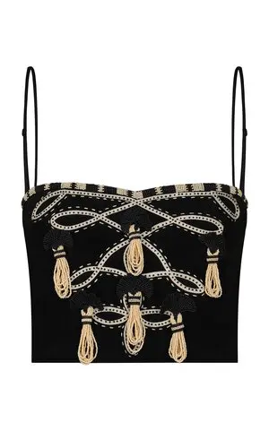 Johanna Ortiz Western In Town Silk Top