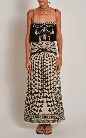 Johanna Ortiz Western In Town Silk Top