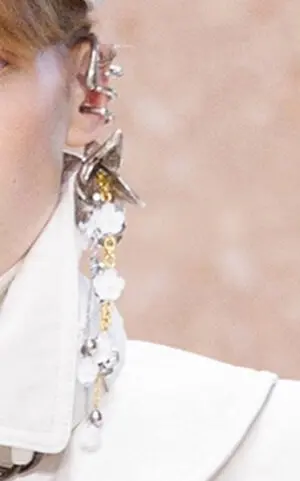 Chloé Flower Spine Single Earring - Multi