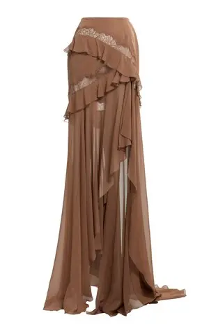 Elie Saab Boxy Leather Jacket