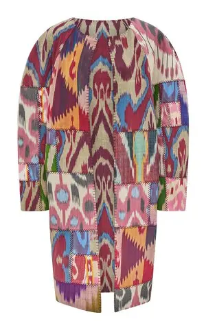 Gabriela Hearst Forozan Silk Coat - Multi