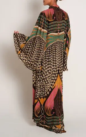 Johanna Ortiz Garden Relics Silk Kimono Jacket