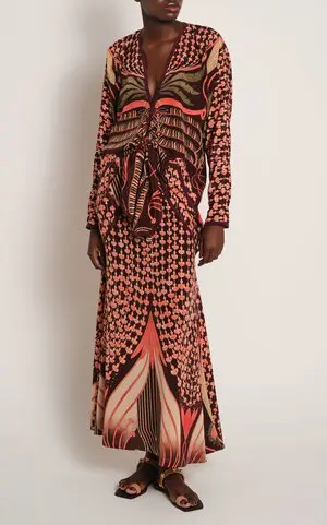 Johanna Ortiz The Garden Story Silk Top