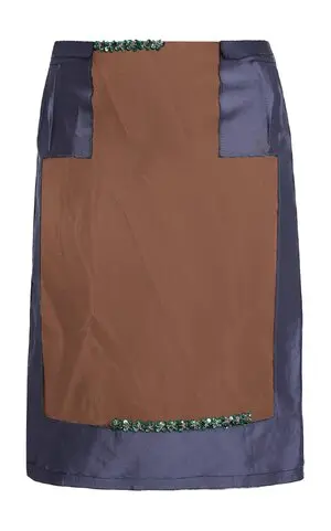 Marni Colorblocked Midi Skirt - Multi