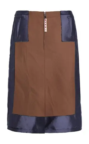 Marni Colorblocked Midi Skirt