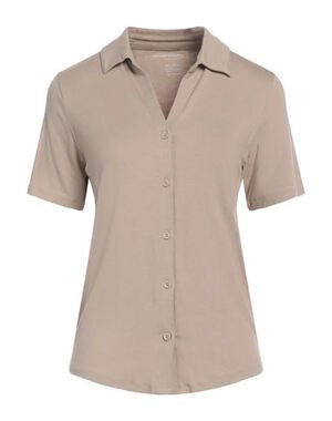 Majestic Filatures Shirt Sand Size Viscose, Elastane