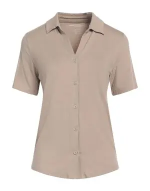 Majestic Filatures Shirt Sand Size Viscose, Elastane