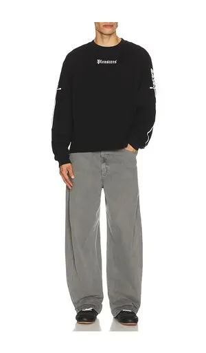 PLEASURES Luster Heavyweight Long Sleeve Tee