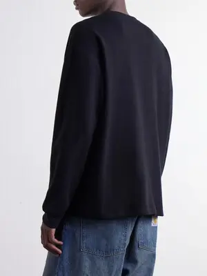 ORSLOW Waffle-knit Cotton T-shirt