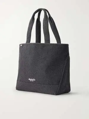 Aimé Leon Dore Ny Highlanders Logo-appliquéd Canvas Tote