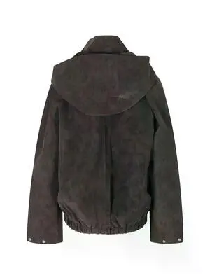 LA PISCINE Hooded Bomber Jacket