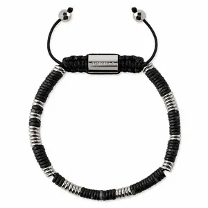 TORRELA Beaded Bracelet - Hematite