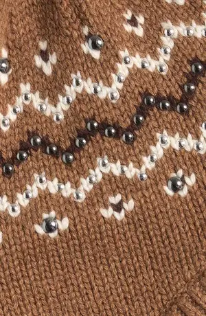 Rag & Bone Fallon Stud Fair Isle Hat