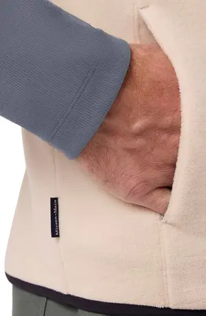 Mizzen+main Crosby Fleece Vest - Oat