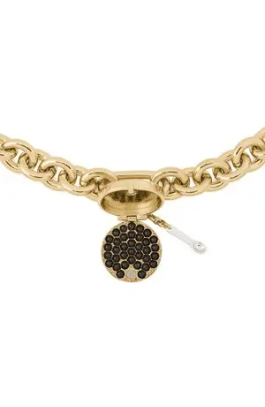 Kate Spade New York Caviar & Crimson Charm Bracelet