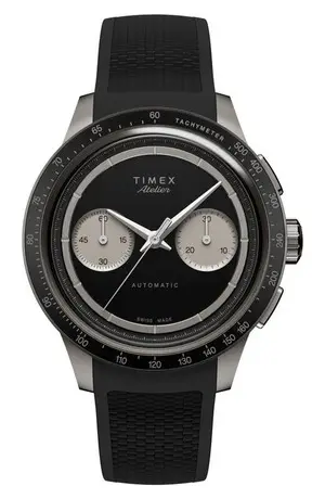 Timex® M1a Automatic Chronograph Watch - Titanium