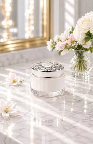 LADY PRIMROSE Royal Extract Body Cream Jar - Silver