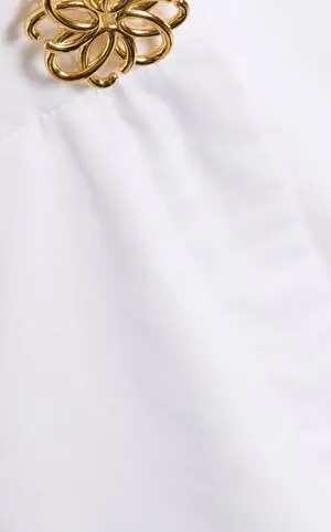 Oscar De La Renta Mid-rise Stretch-cotton Twill Wide-leg Pants