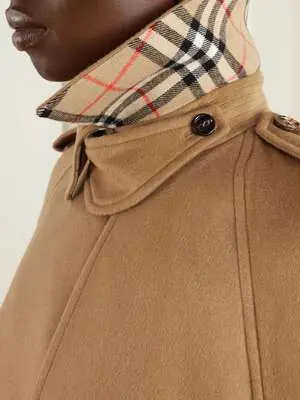 Burberry Belmont Belted Cashmere Cape