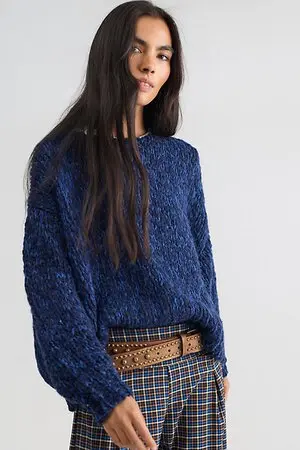 Free People George Pullover - Deeper Iris