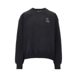 WOODBIRD Wbduke Tiger' Crewneck Weathirt - Black