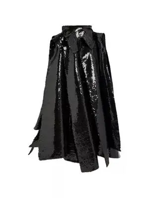 A.W.A.K.E. Mode Sequin-embellished Multi-panel Skirt
