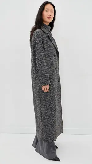 HOUSE OF DAGMAR Long Wool Coat