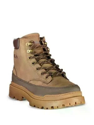 FILA Lace-up Lug-sole Boots