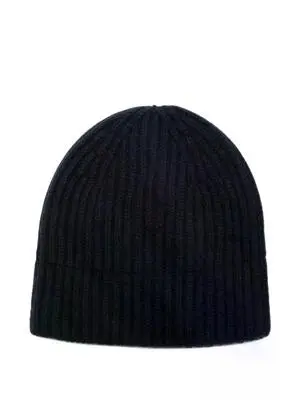 CENERE GB Ribbed-knit Beanie Hat